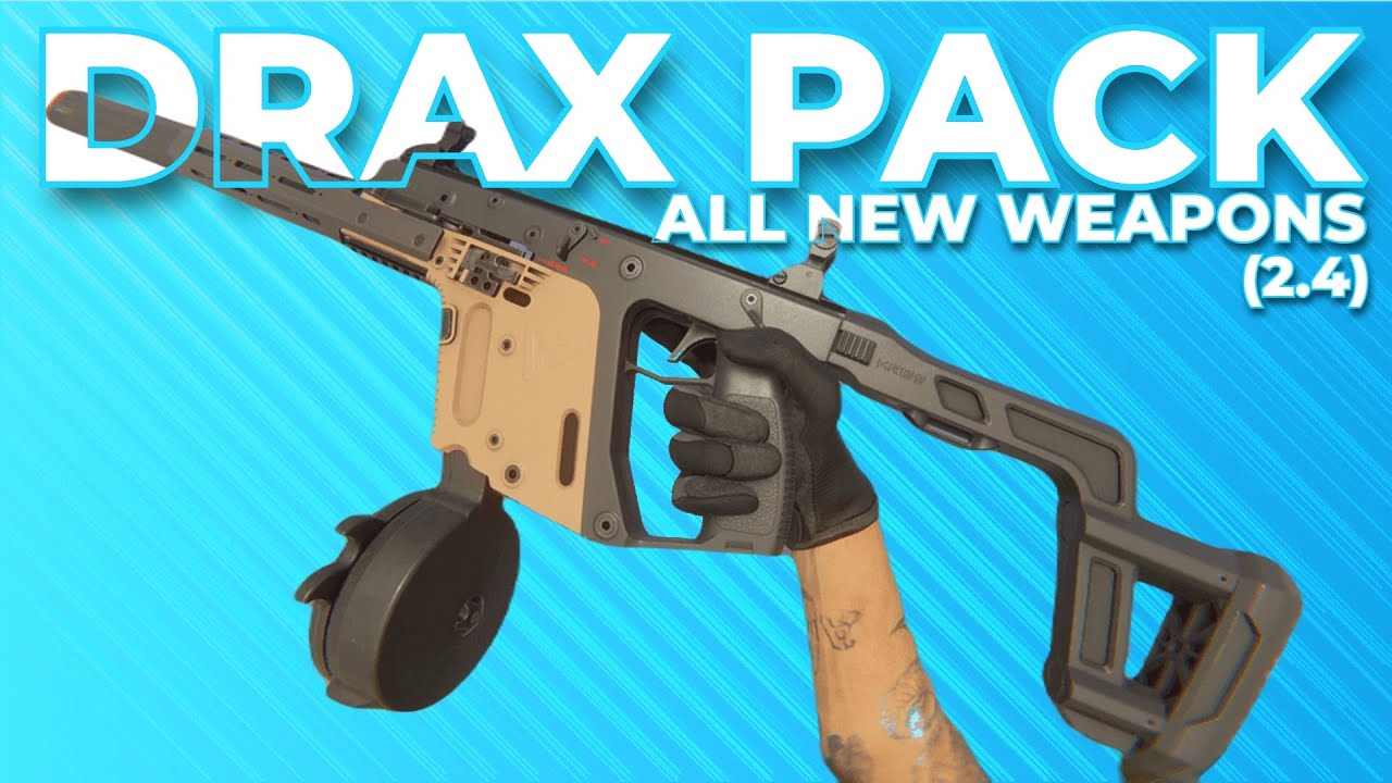 DRAX PACK (2.4) | ALL NEW WEAPONS BONELAB | PATCH 5 | 4K - YouTube