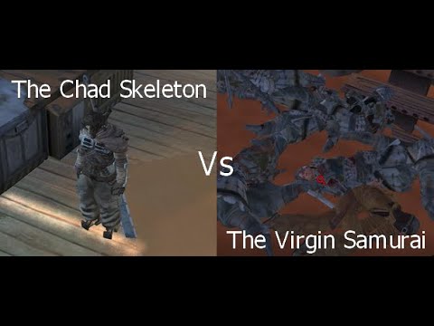Kenshi: The Chad Skeleton vs The Virgin Samurai - YouTube