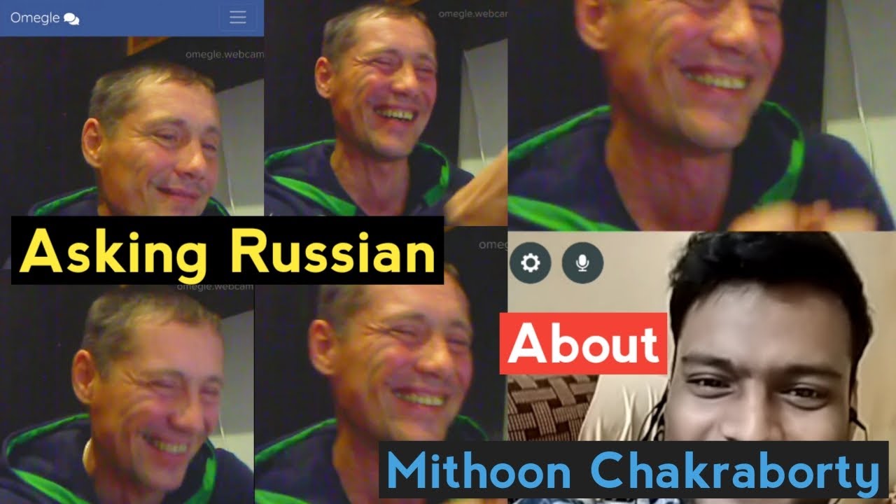 Asking Russian about Mithun Chakraborty - YouTube