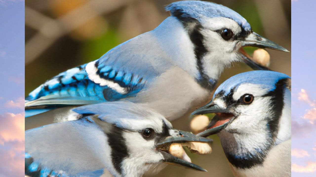 Happy Blue Jays' peanut fest 👍🦜🦜🦜🦜Full version - YouTube