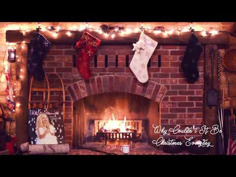 Kristin Chenoweth - Why Couldn't It Be Christmas Every Day? [Yule Log Visualizer]