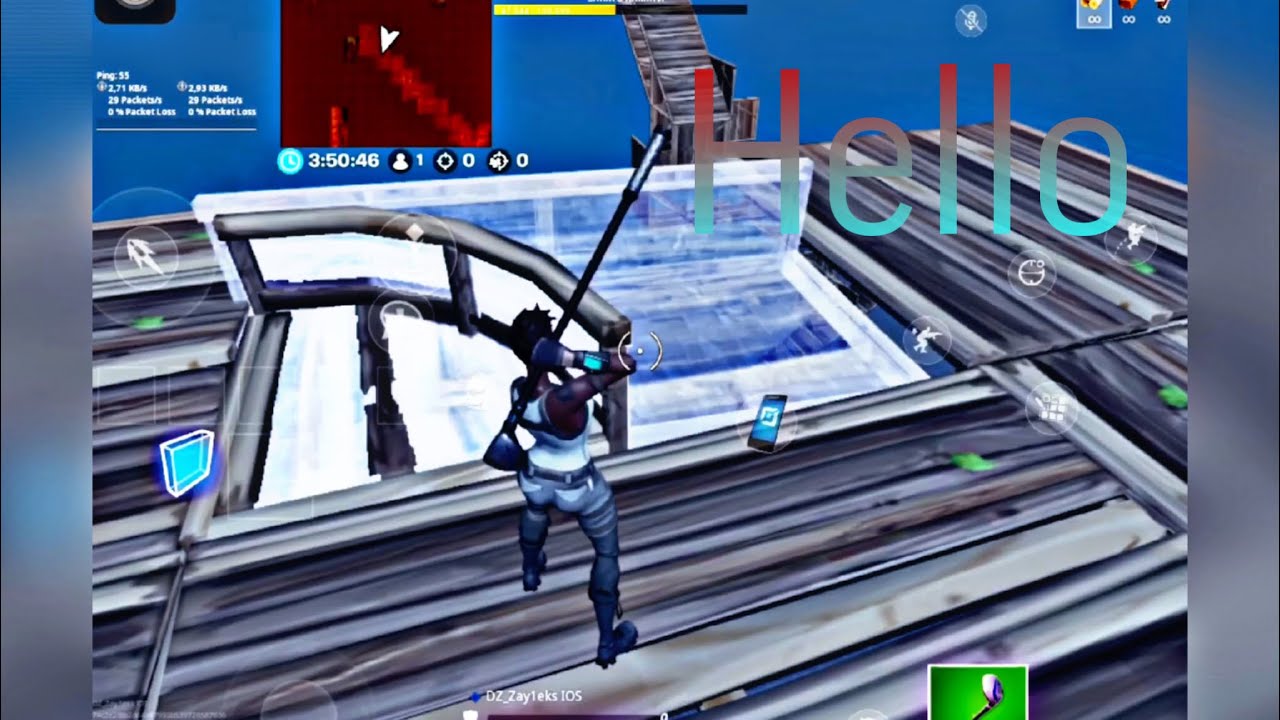 Fast edit in FORTNITE Mobile - YouTube