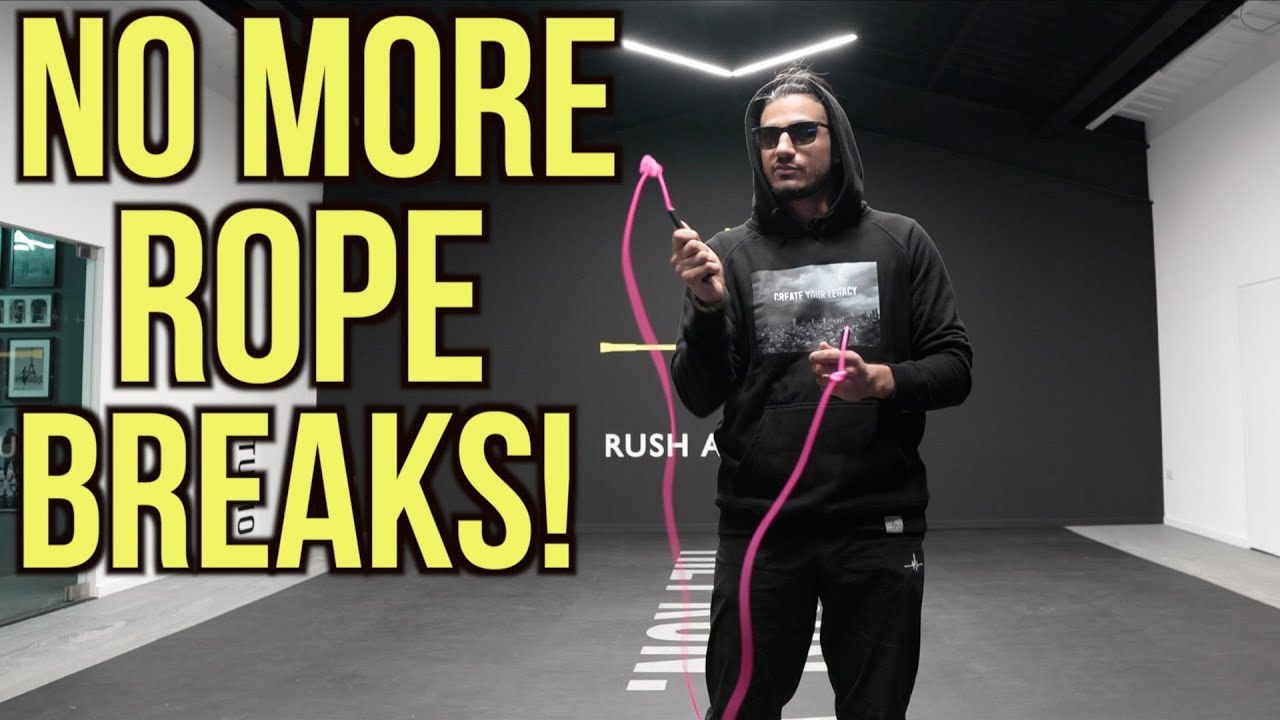 My BEST tip to avoid jump rope breaks! (Even if you're skipping on a ...
