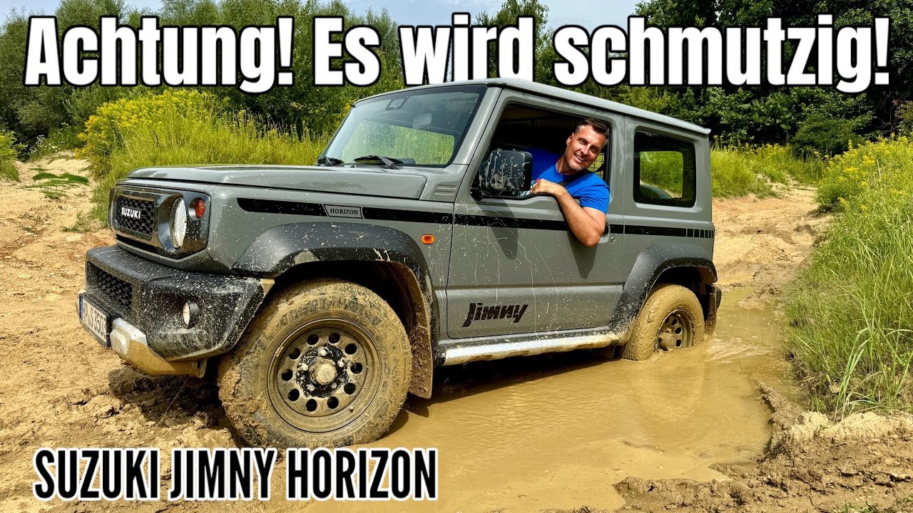Suzuki Jimny Horizon: Ich verabschiede mich mit einer Gelände - Tour ...