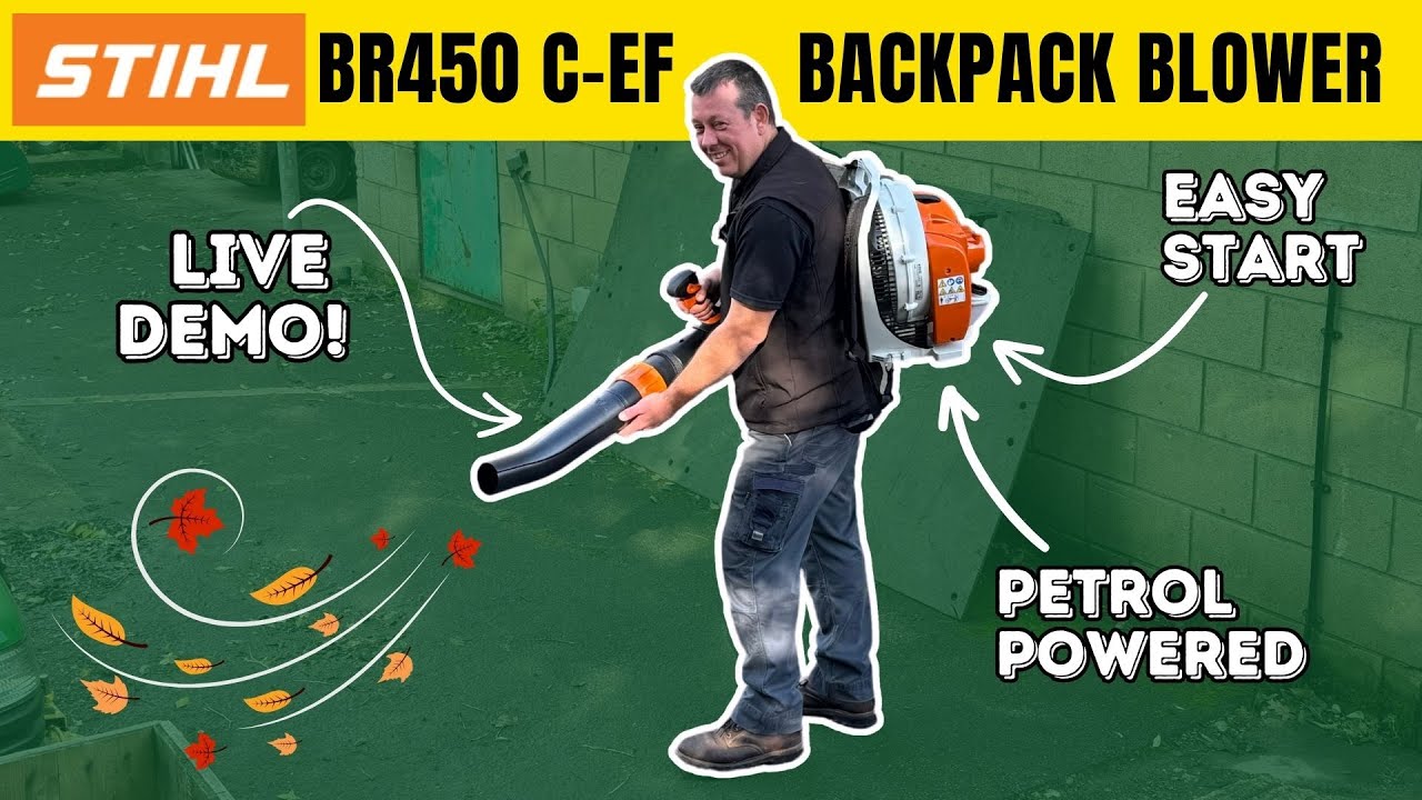 WATCH THIS if you are looking for a new backpack leaf blower! Stihl ...
