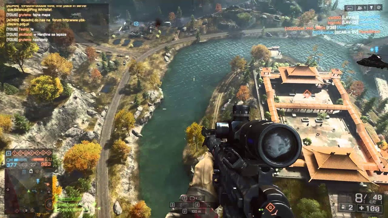 (FR) Partie Sur BF4 Nw Map Dragon Valley 2015 Par Gunsho & Taisho EP 00 ...