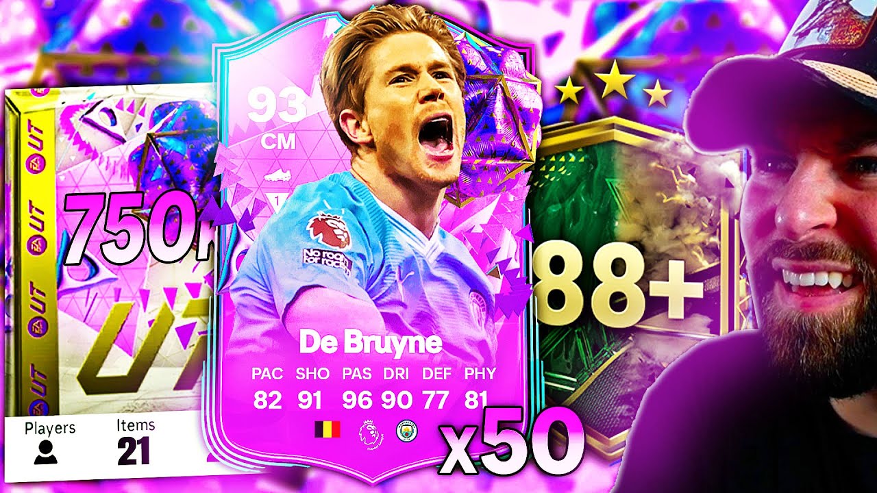 50x 88+ ICON PLAYER PICKS & 750k FUT BIRTHDAY ICON PACKS! - YouTube
