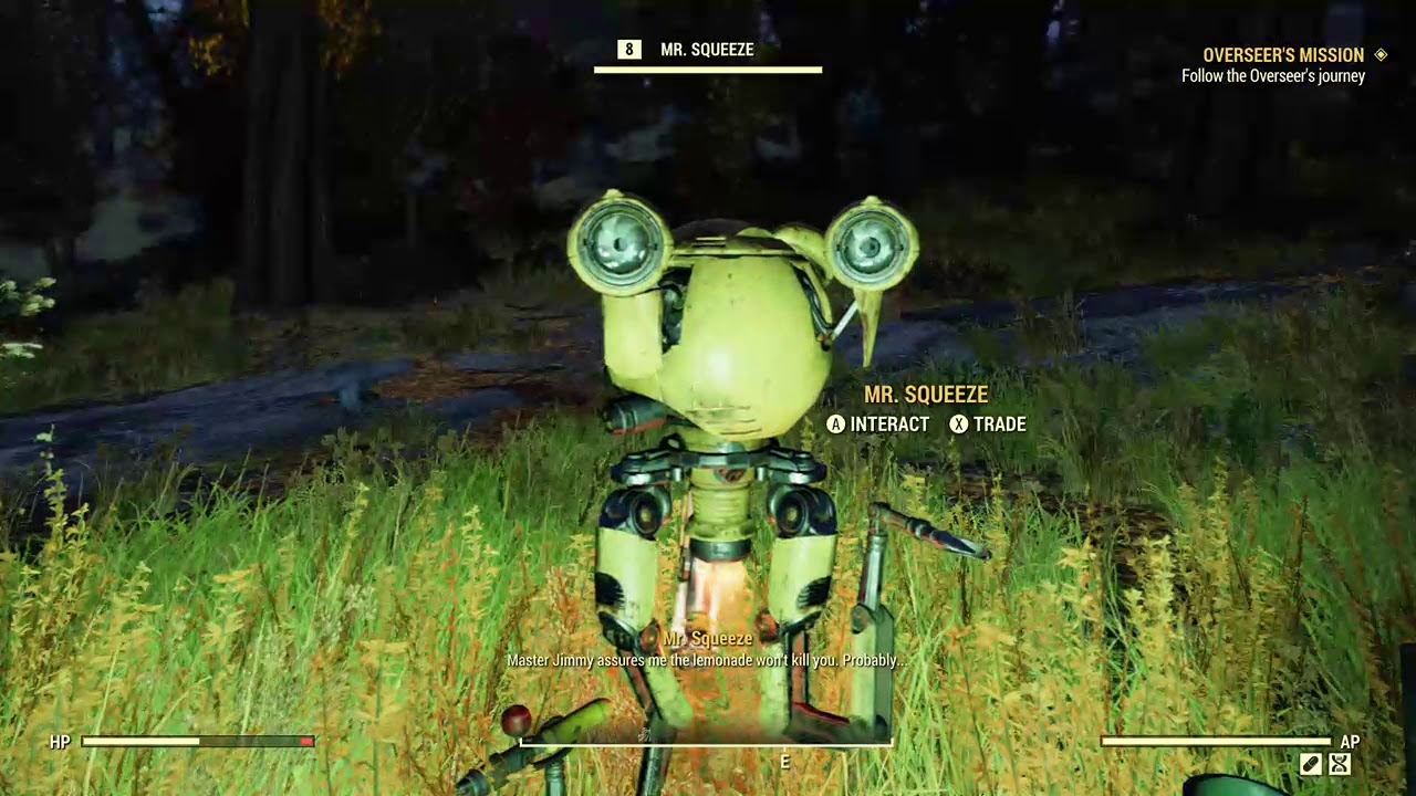 "Mr. Squeeze" - Fallout 76 Random Encounter - YouTube