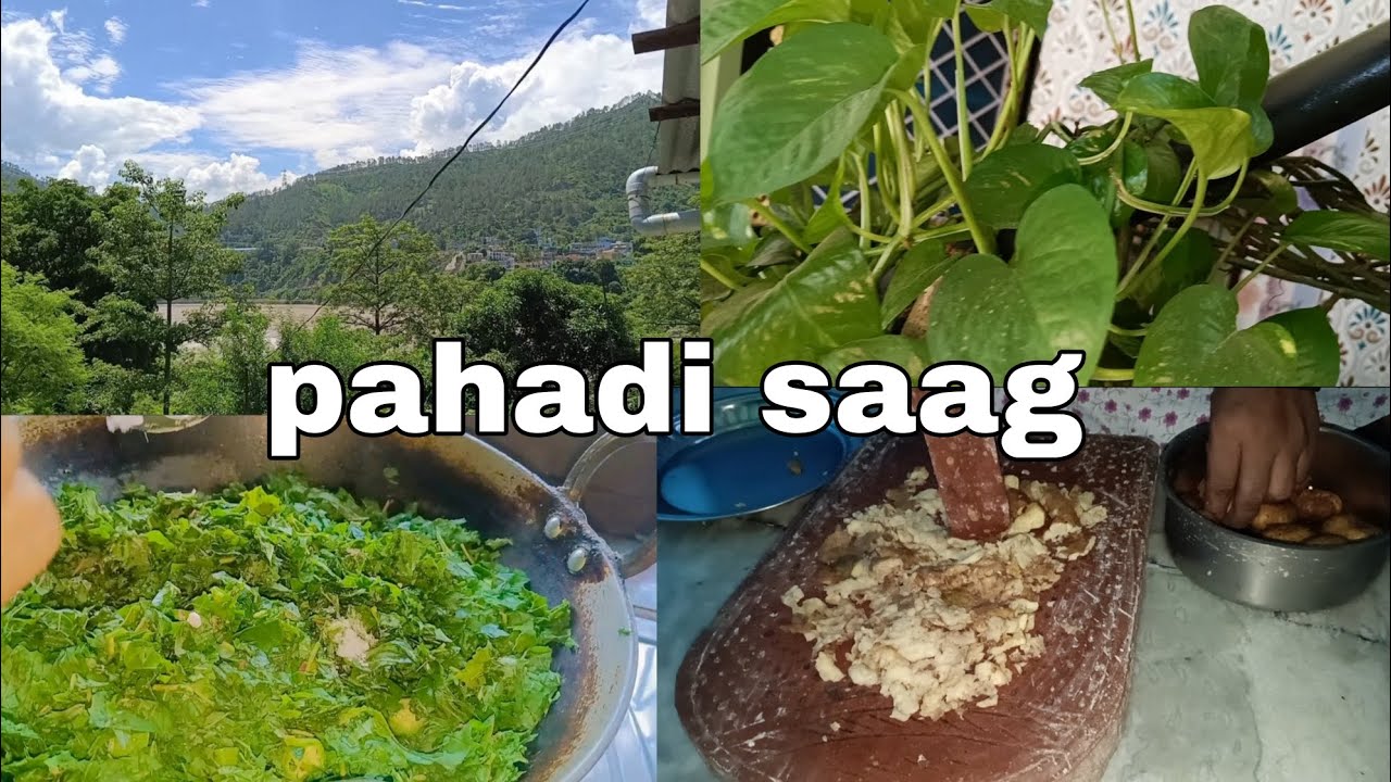 l Aaj Mummy ne banaya pahadi saag || aur malai se ghee taiyar Kiya # Vlog - YouTube
