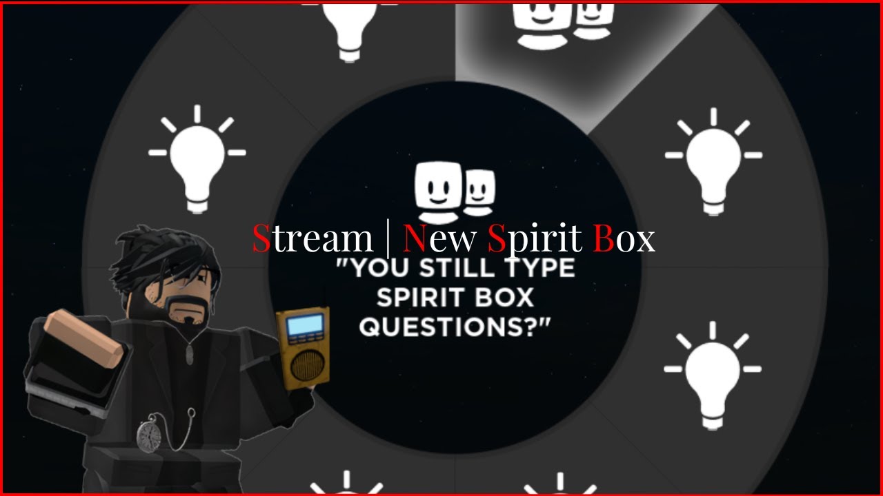 Roblox | Specter 2 - Update Stream / New Spirit Box Command Wheel - YouTube