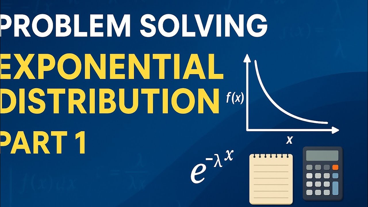 Exponential Distribution Mathematical Problem and Solution part - 1 ...