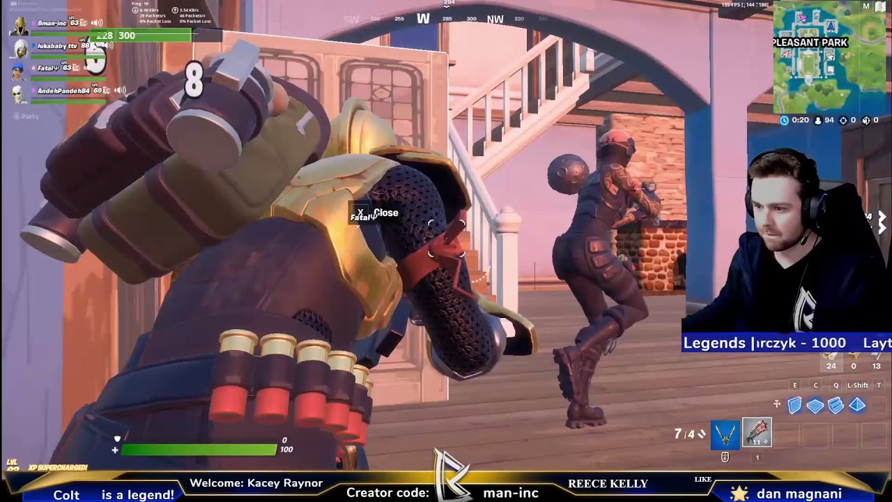 Hyper Scape & Fortnite Stream highlights - YouTube