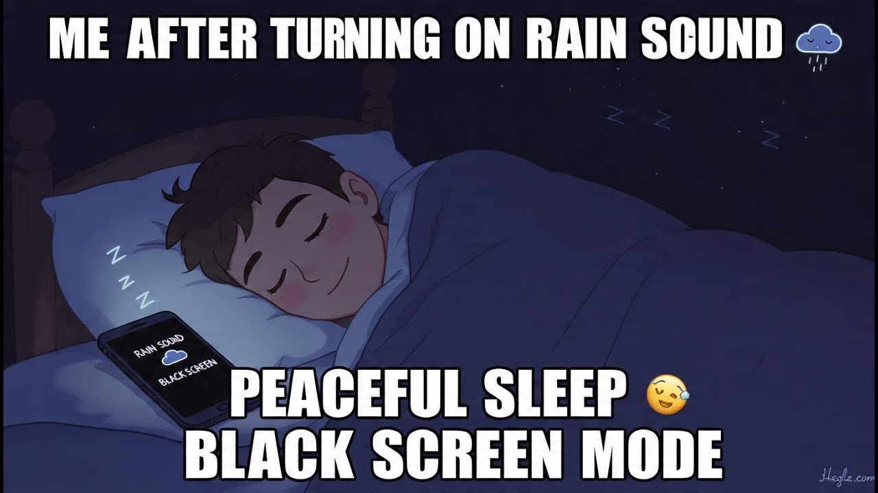 Binaural Thunder & Rain Sounds for Perfect Sleep (Hi-Res Audio, Black ...