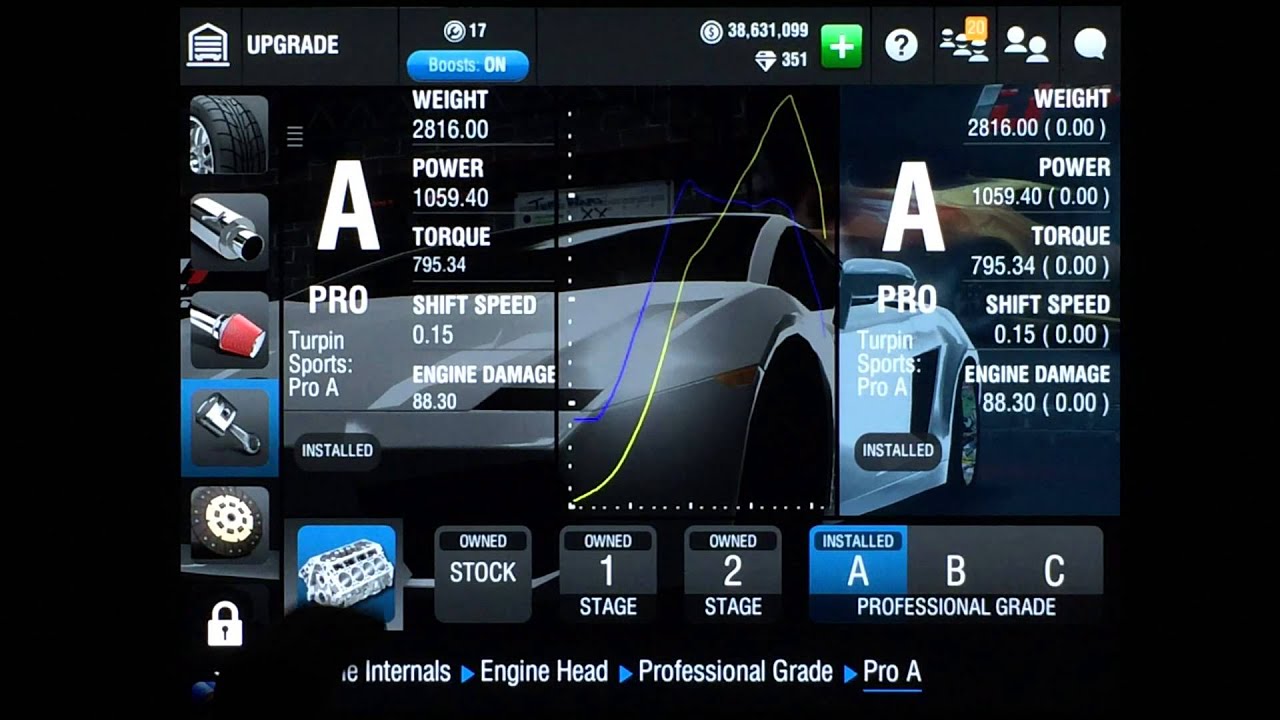 Racing Rivals Lamborghini Gallardo Maxed Setup Tutorial - YouTube