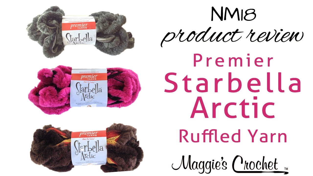 Starbella Artic Ruffled Yarn Product Review NM18 - YouTube