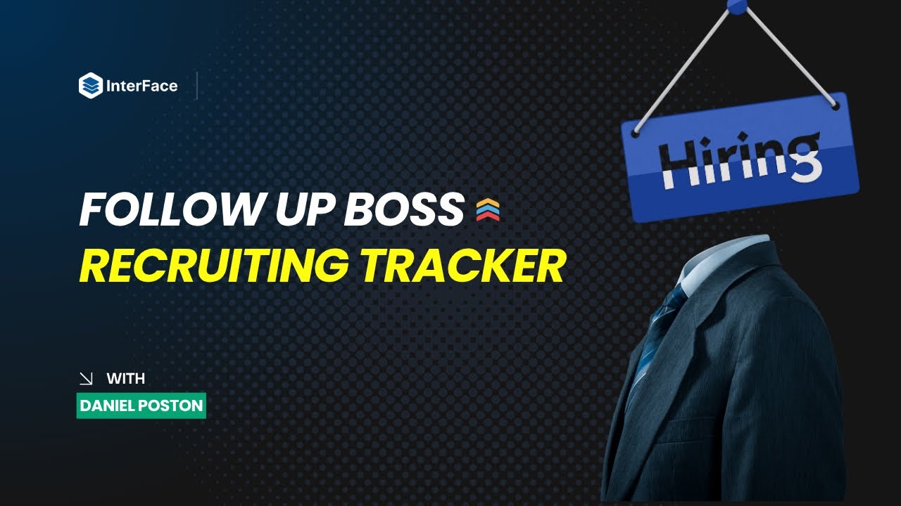 Follow Up Boss Recruiting Tracker - YouTube