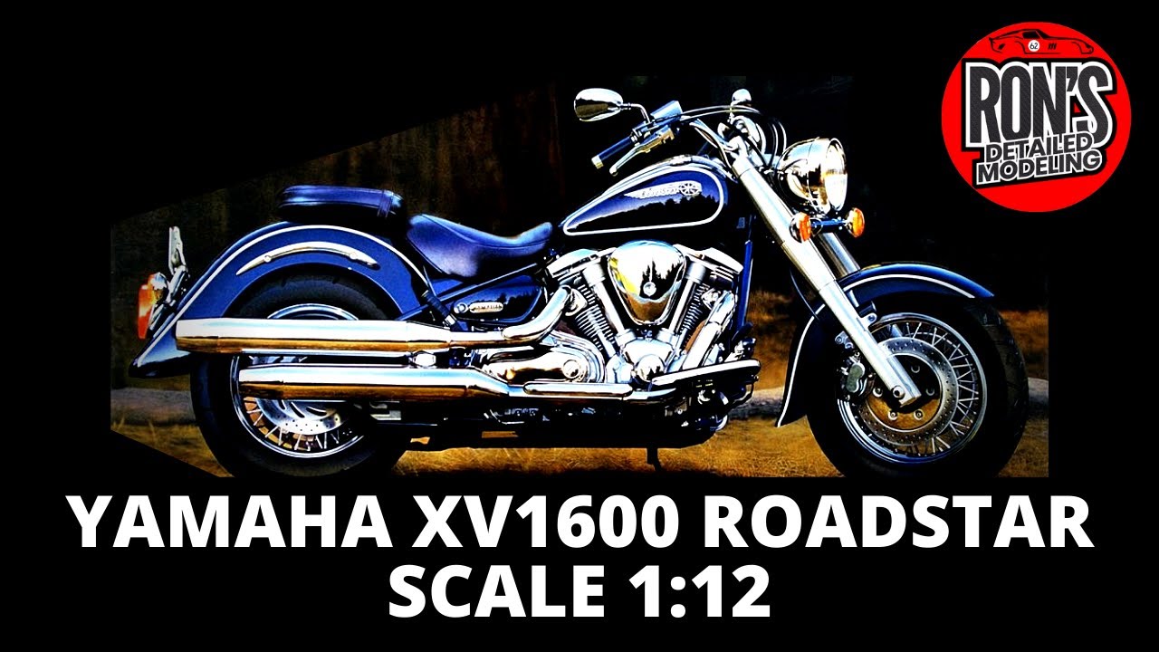 Yamaha XV1600 RoadStar 1:12 Scale - Ron's Detailed Modeling - YouTube