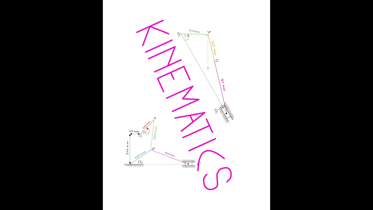 KINEMATICS 3 Mechanotechnics N6. Velocity diagram - YouTube