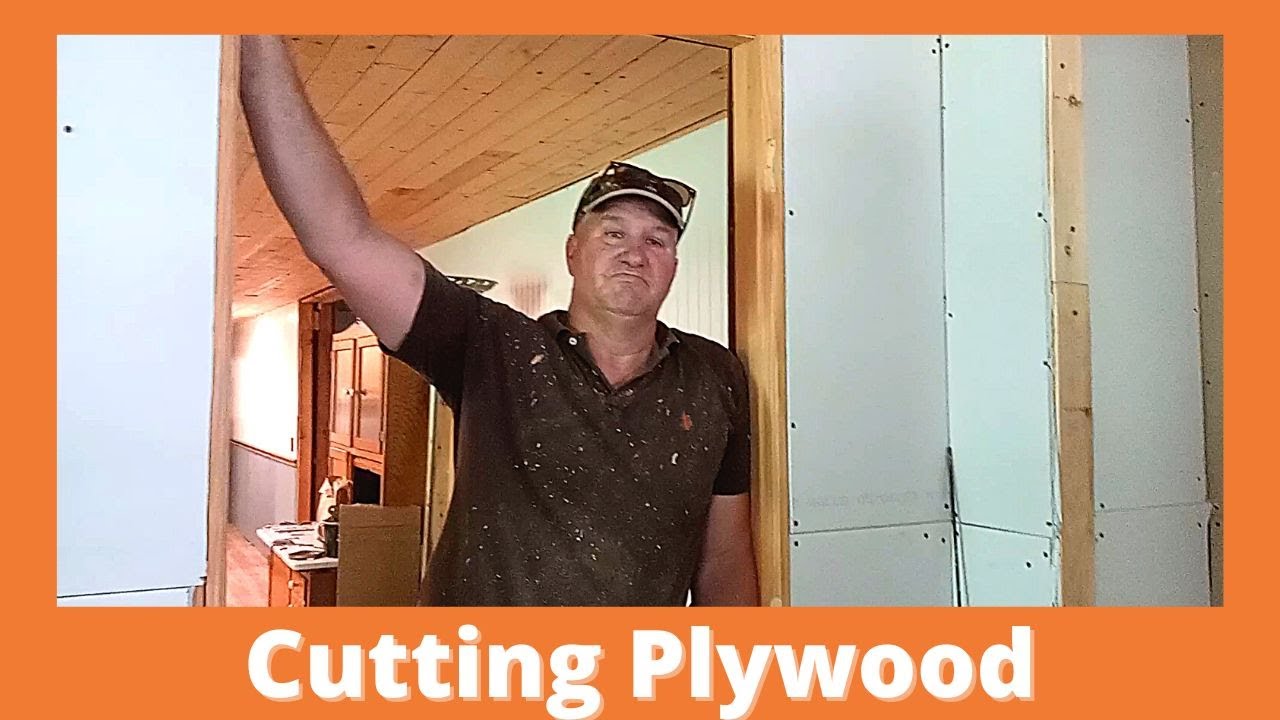 Installing A Mini Split - Cut Plywood Ceiling - YouTube