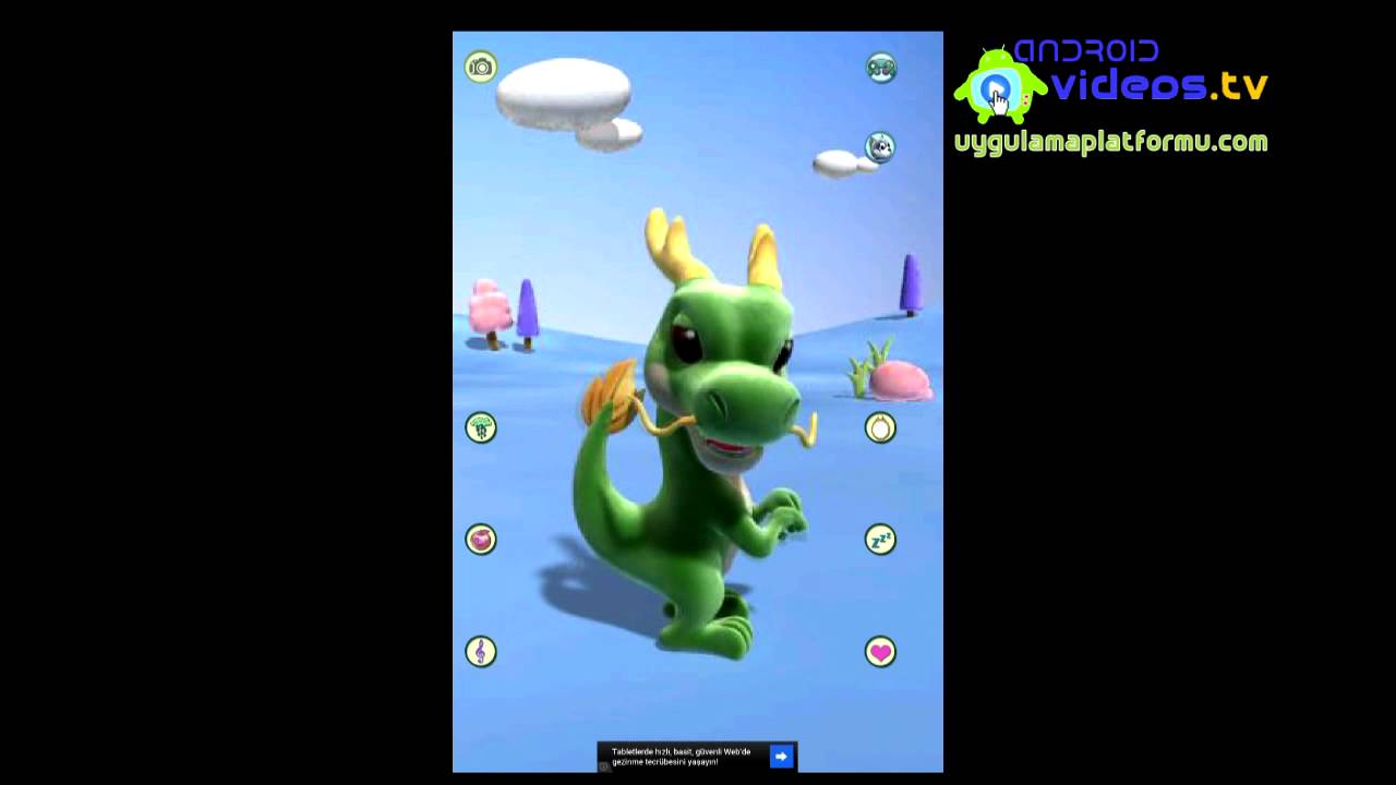 Android Talking Dragon - YouTube
