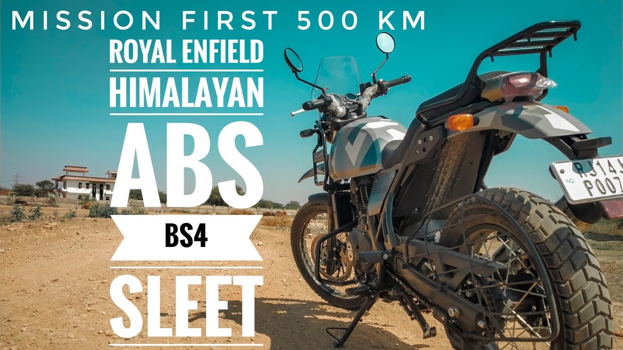 Mission first 500 Kilometer on Royal Enfield BS4 ABS sleet 2019 ...