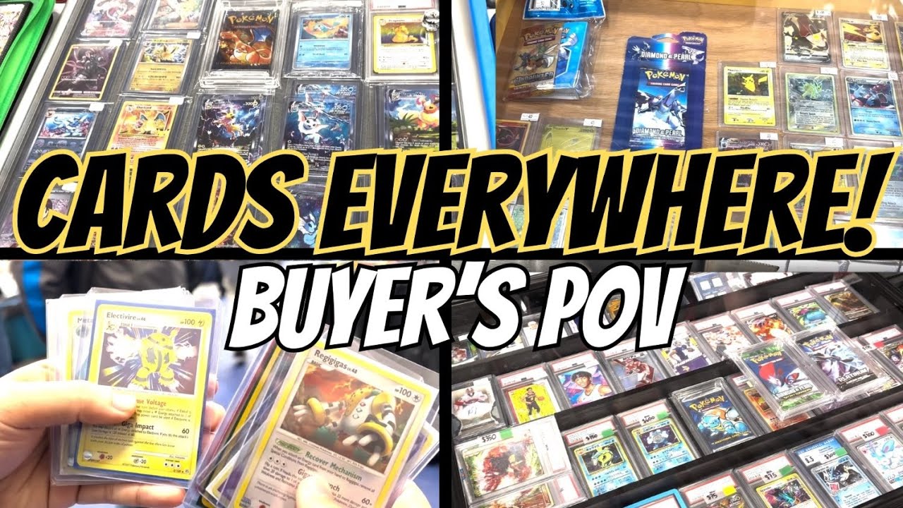 Pokemon Card Show in Vancouver, Canada - BUYER'S POV - YouTube