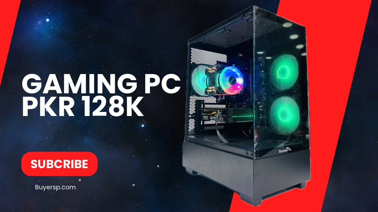 128k PKR Gaming PC Build AMD Ryzen 5 3600 With 1660 super Ventus xs ...