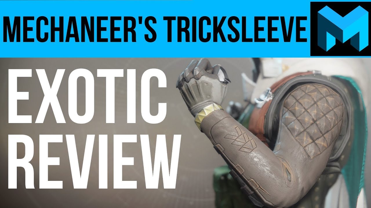My Favorite Destiny 2 Hunter Exotic: Mechaneer's Tricksleeves Review ...