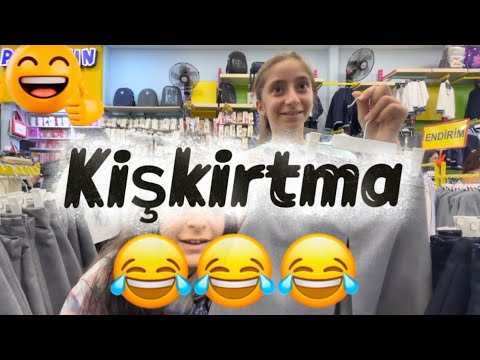 Mekteb alisverisi formalar aldiq.👕👕.KİŞKİRTMA 😂😂😂