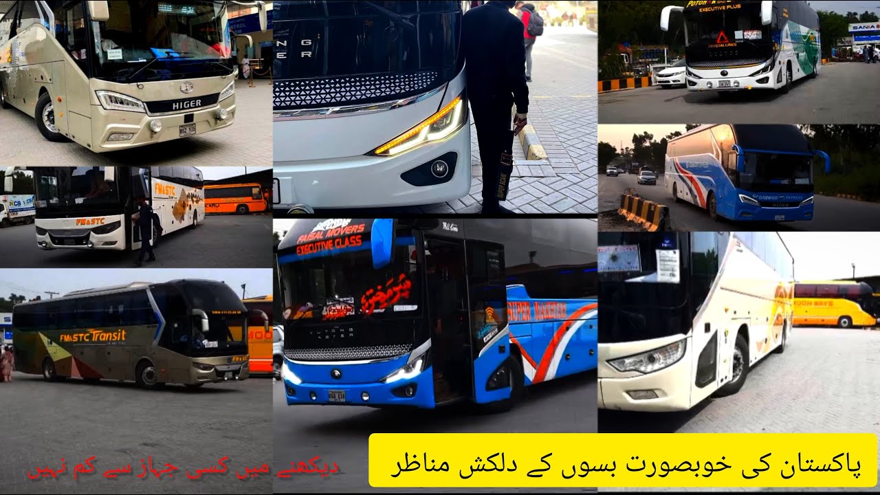 Pakistani Buses || Yutong Master || Forland || Zhongtong || Higer ...