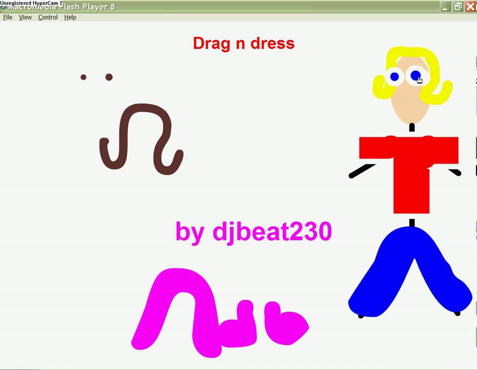 first flash game - YouTube