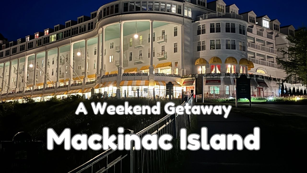 The Island WITHOUT Cars: Mackinac Island | Grand Hotel | English ...