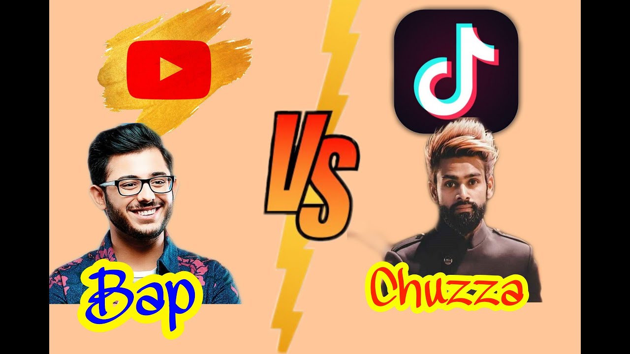 YouTube vs tiktok || chuzza sala chery hai Rap - YouTube