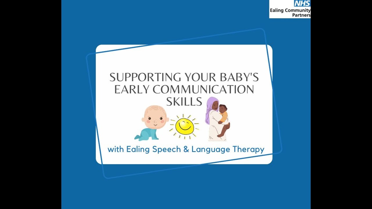 Supporting Early Communication in Babies - YouTube
