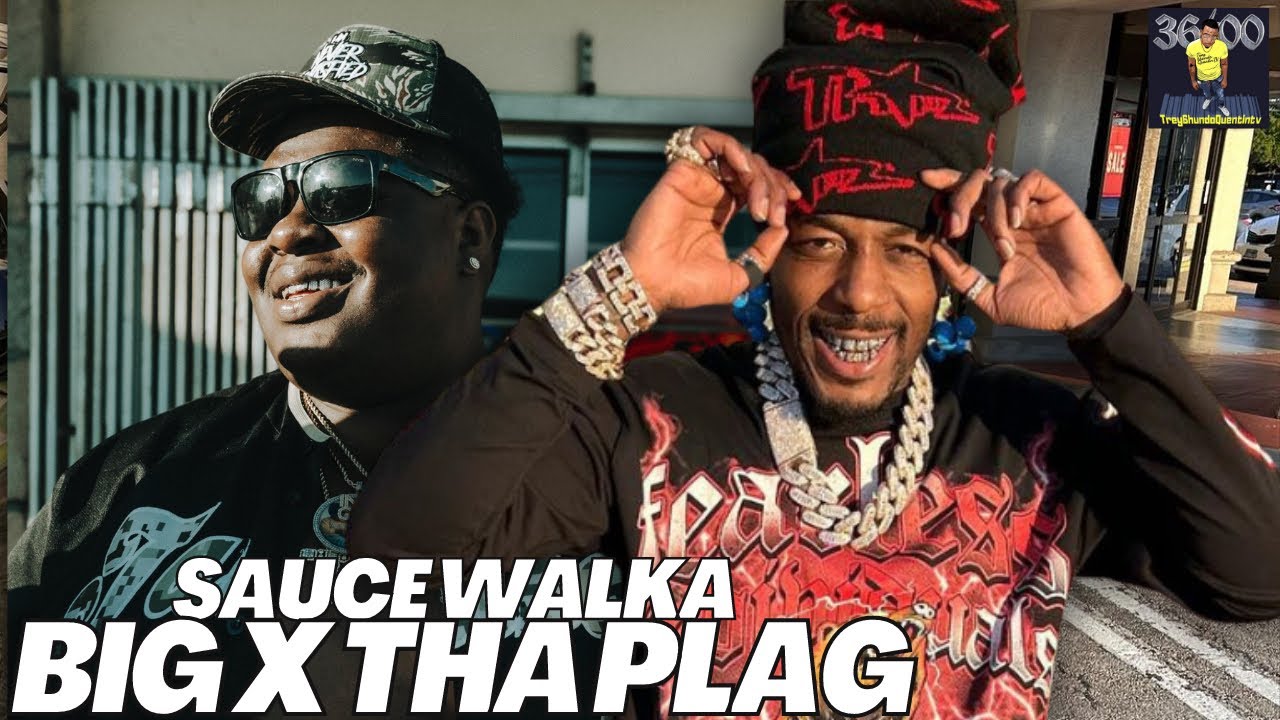 SAUCE WALKA pulls up to hood give out MONEY to kids + BIG X THA PLUG ...