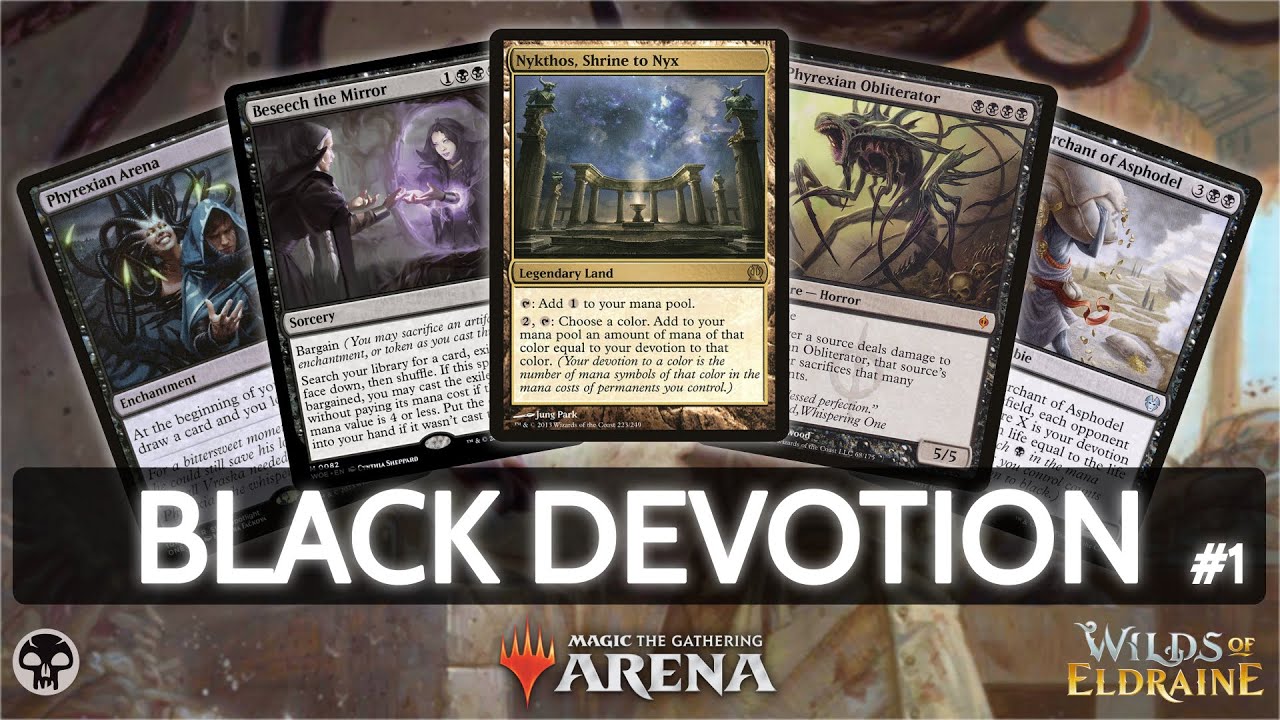 ⚫ Mono Black Devotion, part 1 | MTG Arena | Explorer | BO3 | Wilds of ...
