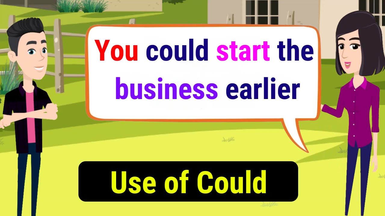 Use Of Could in English | English Conversation Practice | Learn English ...
