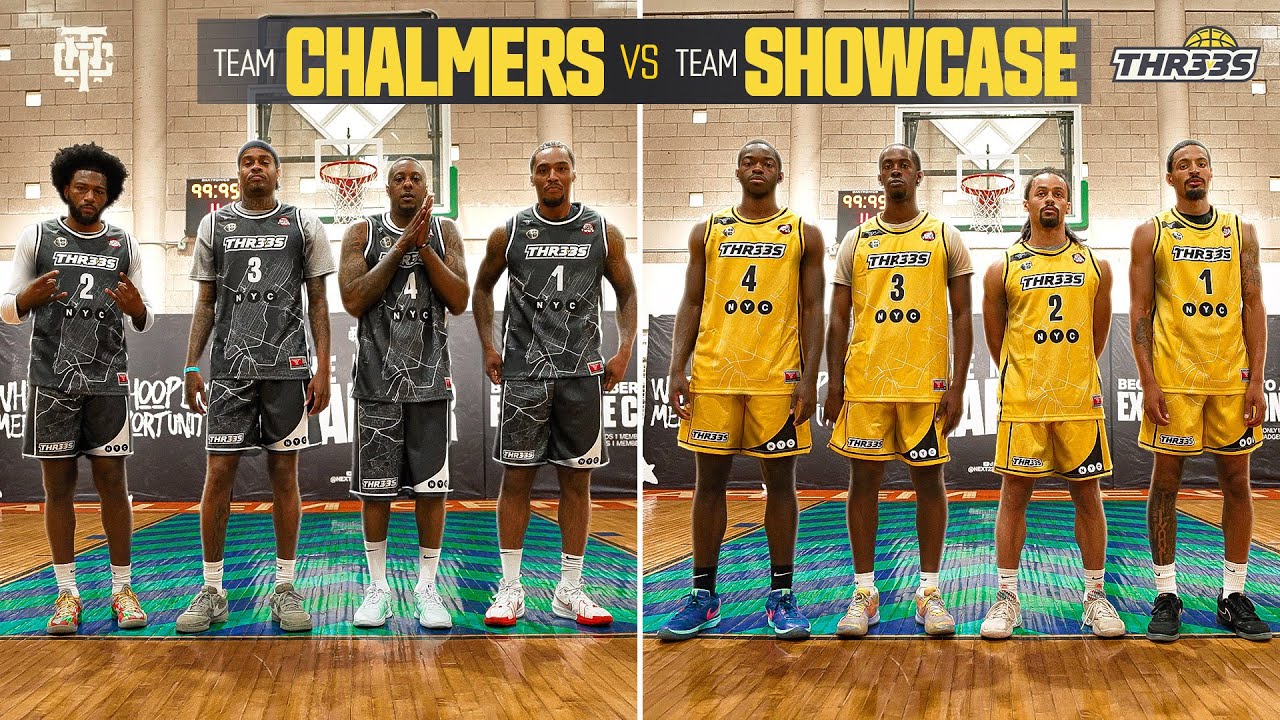 Team Chalmers vs Team Showcase | TNC x Thr33s 3v3 Tournament - YouTube