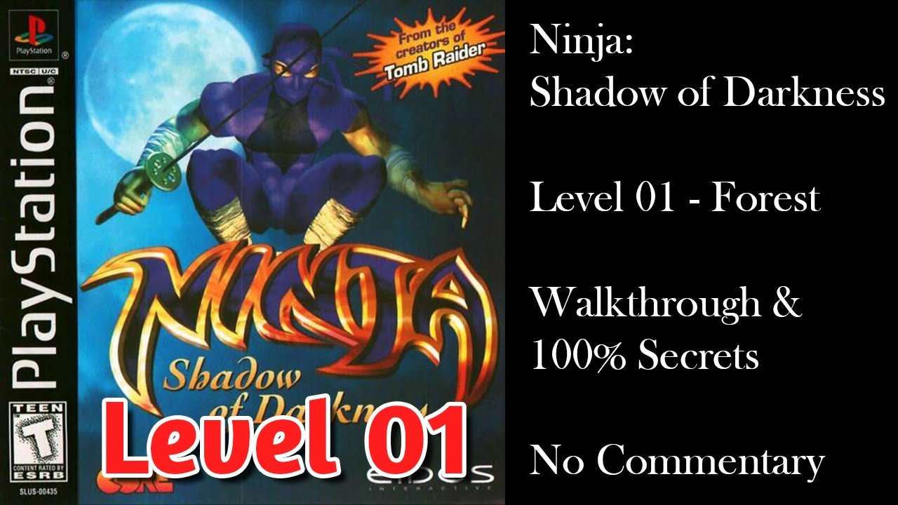 Ninja: Shadow of Darkness (PS1) | Level 1 - Forest | 100% Secrets - YouTube