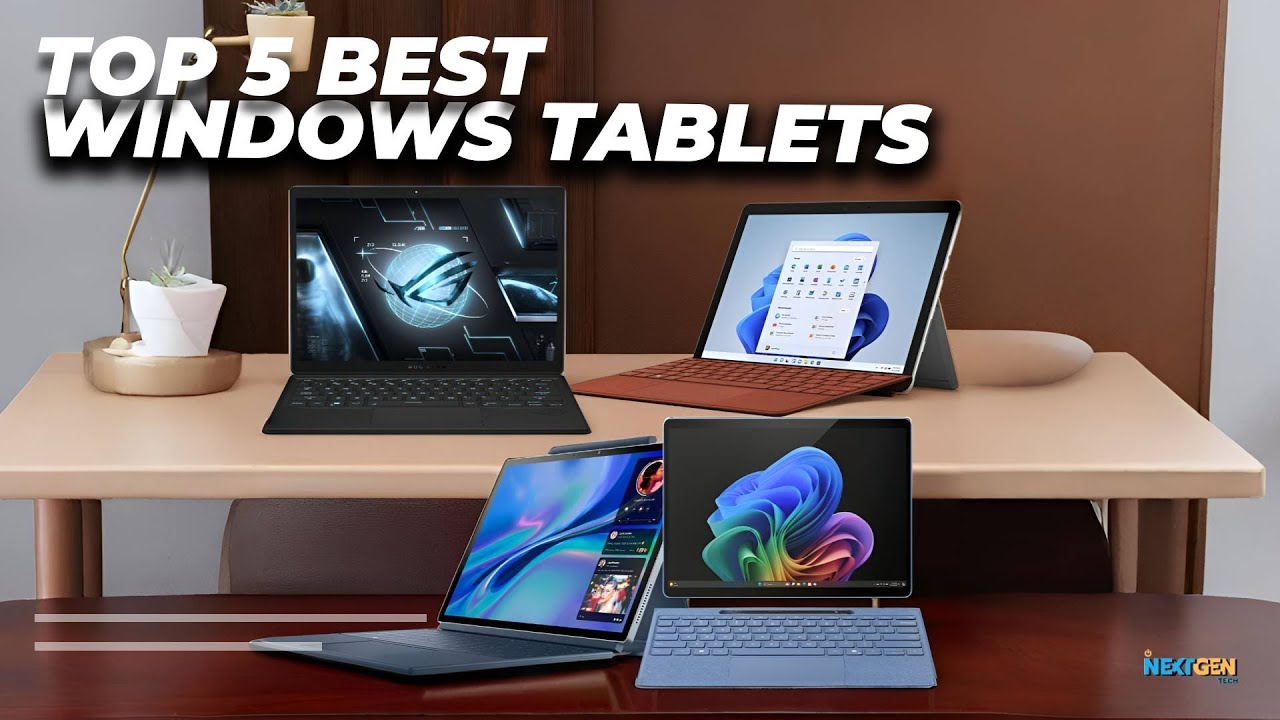 Best Window Tablet 2025 I Top 5 Best Windows Tablets 2025 - YouTube