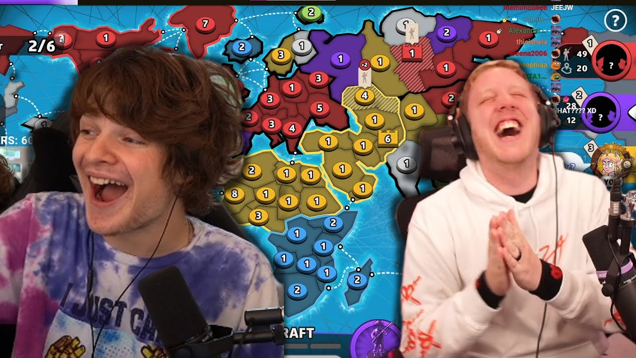 Tubbo, Philza, & Captain Sparklez Destroy Each Other in Risk! - YouTube
