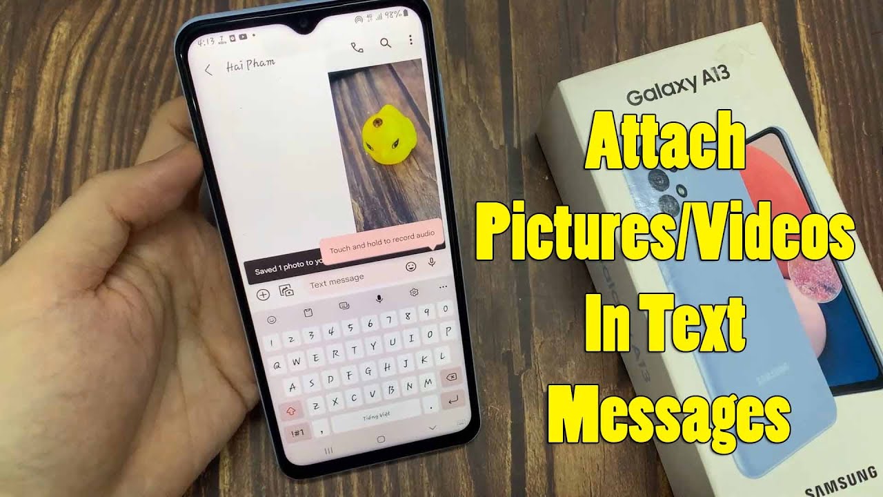 Samsung Galaxy A13 How To Attach Pictures Videos In Text Messages samsung-galaxy-a13-how-to-attach-pictures-videos-in-text-messages