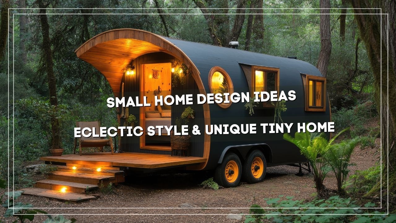 Small Home Design Ideas: Eclectic Style for a Cozy and Unique Tiny Home ...
