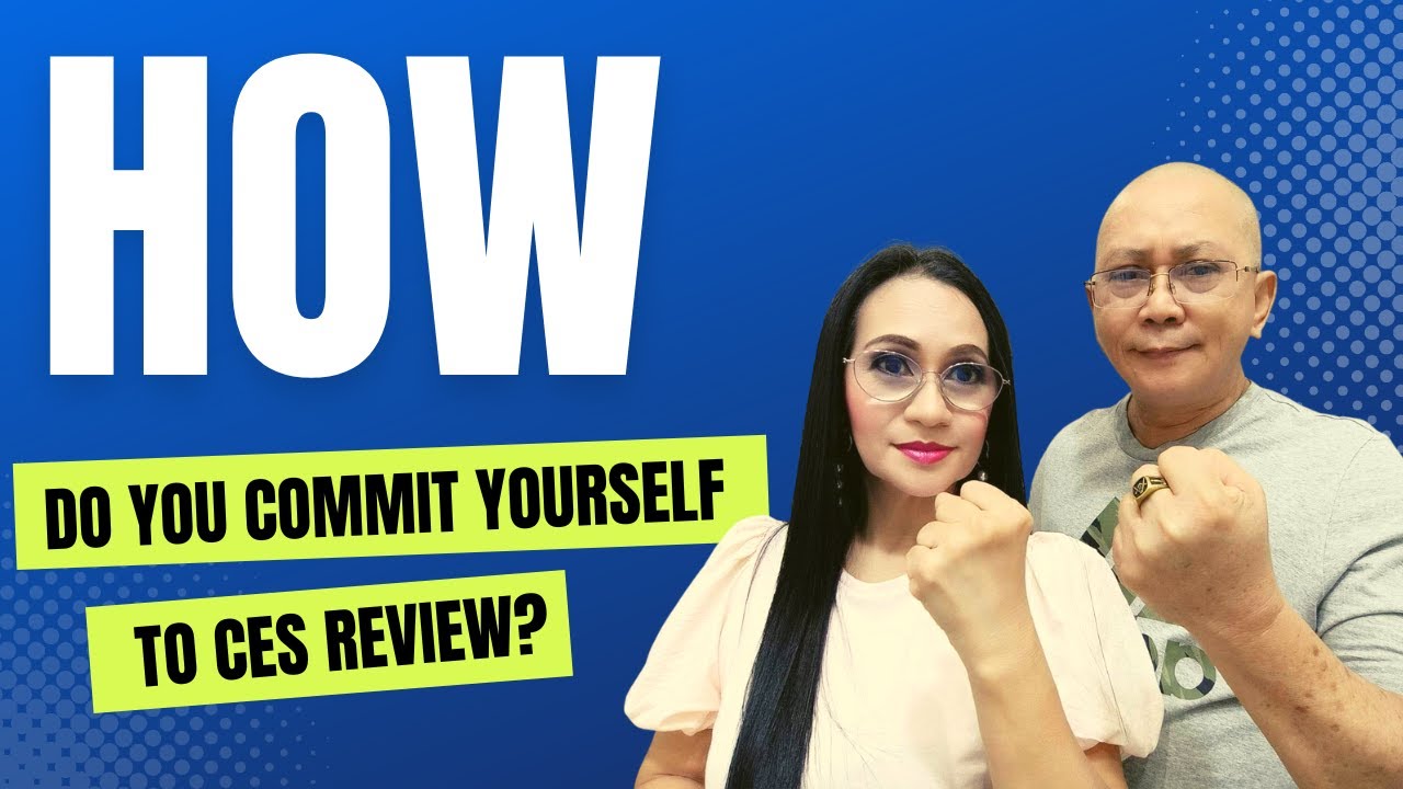 HOW DO YOU COMMIT YOURSELF TO CES REVIEW? - YouTube