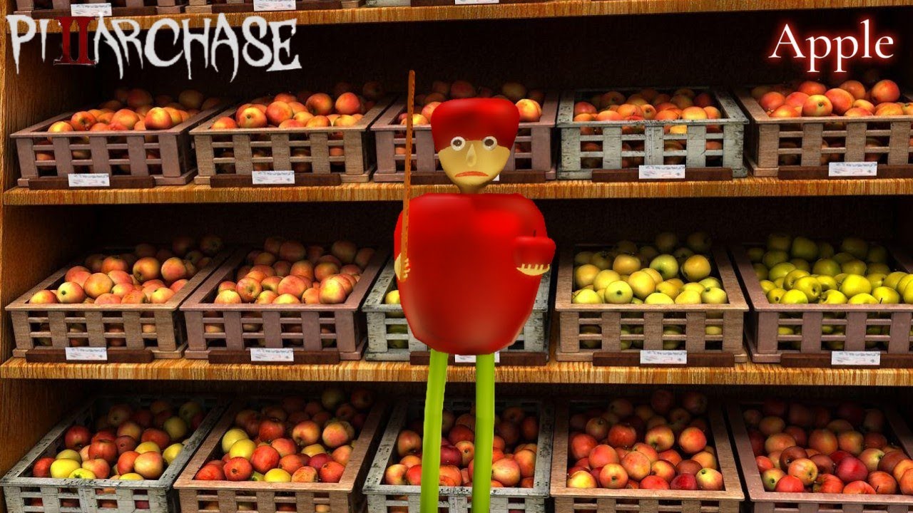 "Apple" Baldi Skin Showcase - Pillar Chase 2 - YouTube