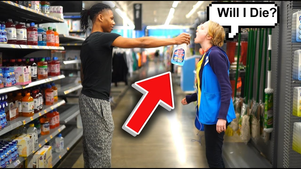 I Sprayed WINDEX In Her Mouth! - YouTube