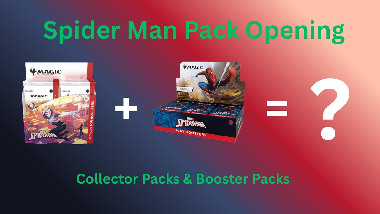 Opening ALL The Spider-Man Magic Packs - YouTube