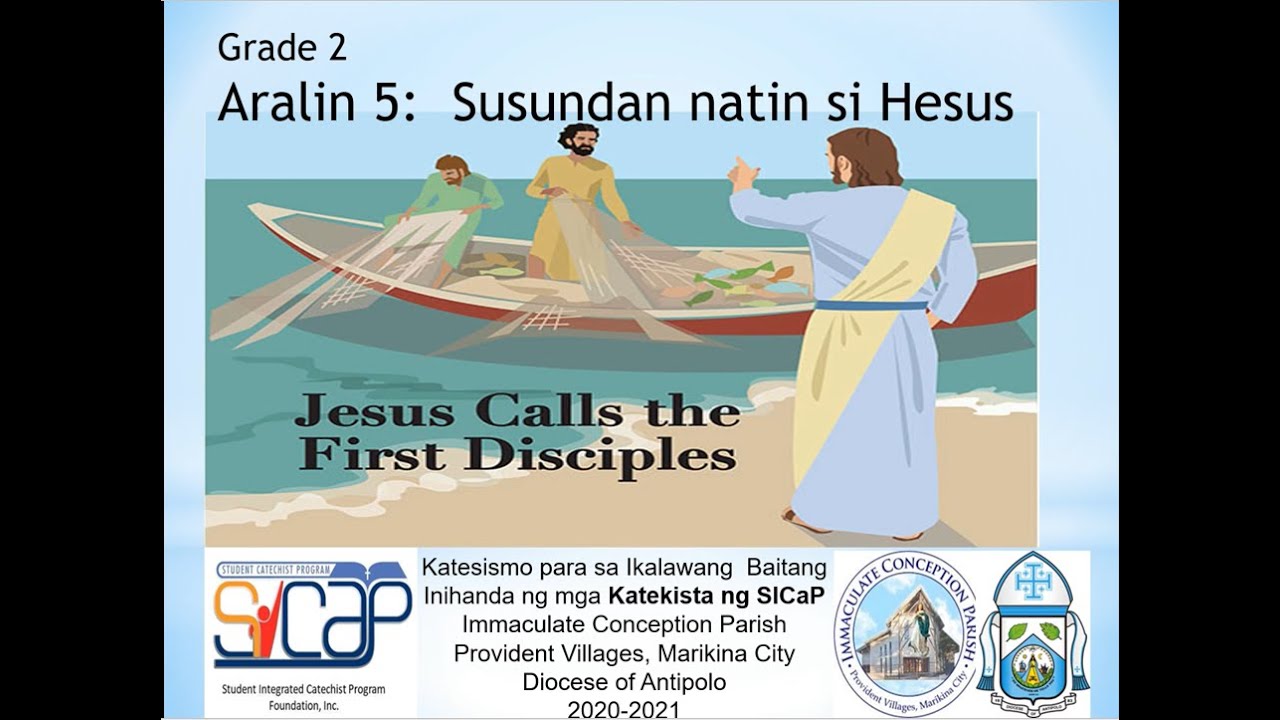 Grade 2 Catechism Lesson 5 : Let Us Follow Jesus - YouTube