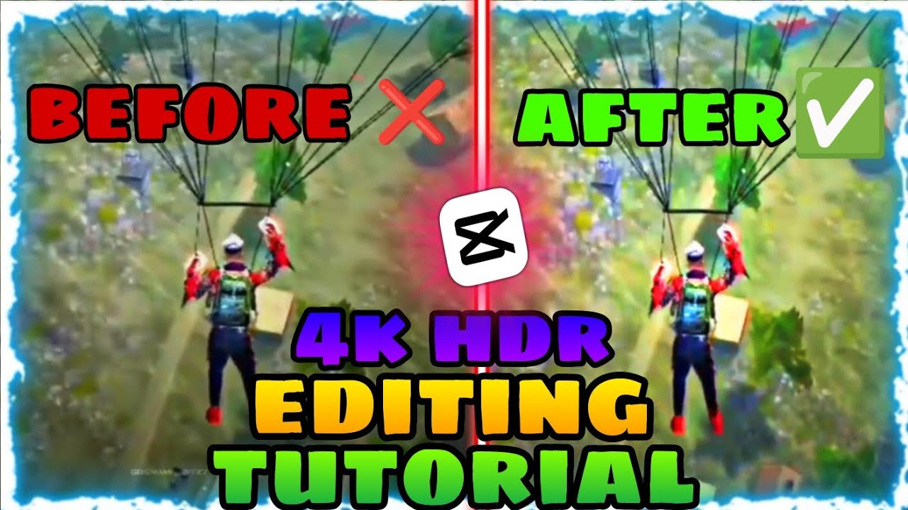 HOW TO EDITING 4K HDR WITH CAPCUT || ENHENCE VIDEO QUALITY WITH CAPCIT ...