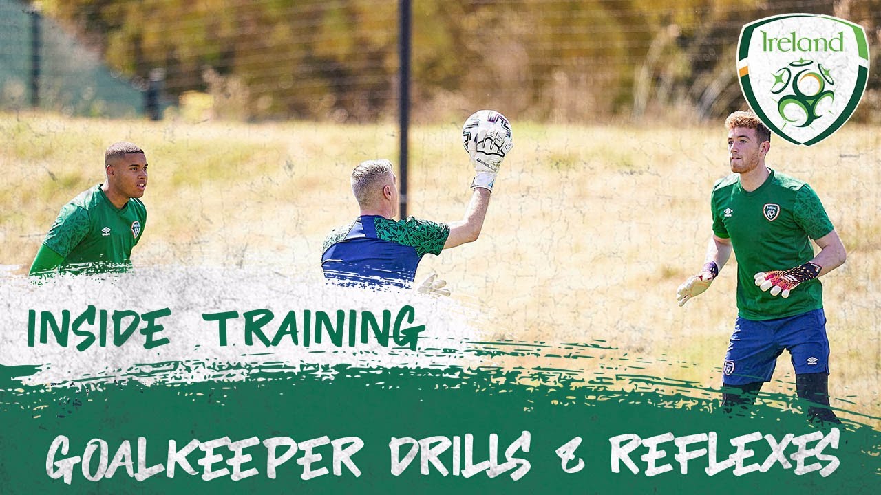 INSIDE TRAINING | GOALKEEPER DRILLS AND REFLEXES - YouTube